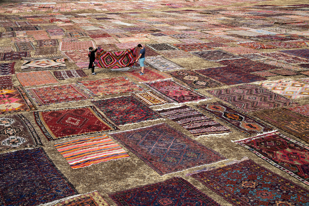 A Different Take on Middle East’s Stunning Artisanal Rugs | About Her