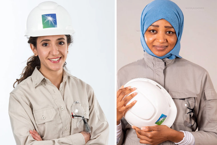 10 Saudi Female Scientists Working At Aramco | About Her