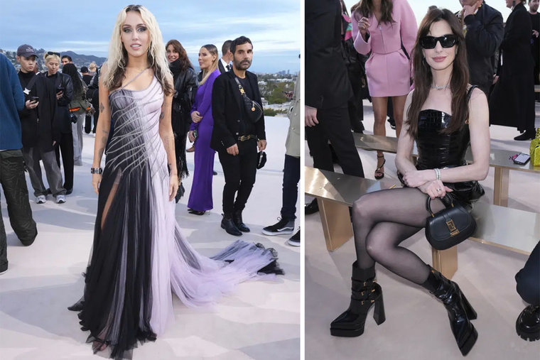 Versace Reaches for the Stars With Glittery Hollywood Show | About Her