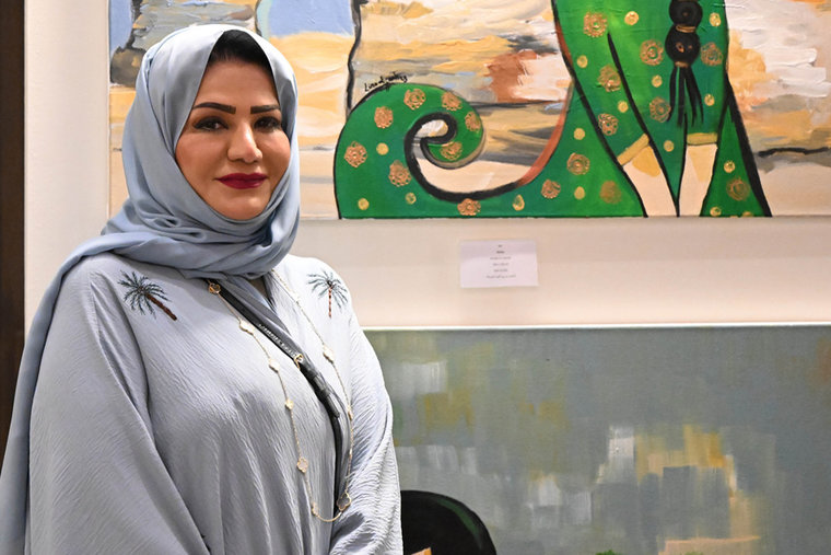 These Female Arab Artists Celebrated Vision 2030 With This Body Of Work ...