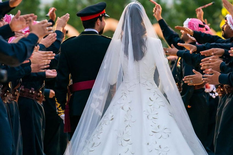 Royal Wedding Highlights of Crown Prince Al Hussein & Princess Rajwa ...