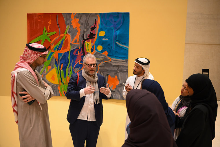 Ithra's Exhibition: Celebrating the Legacy of Etel Adnan in Saudi Arabia | About Her